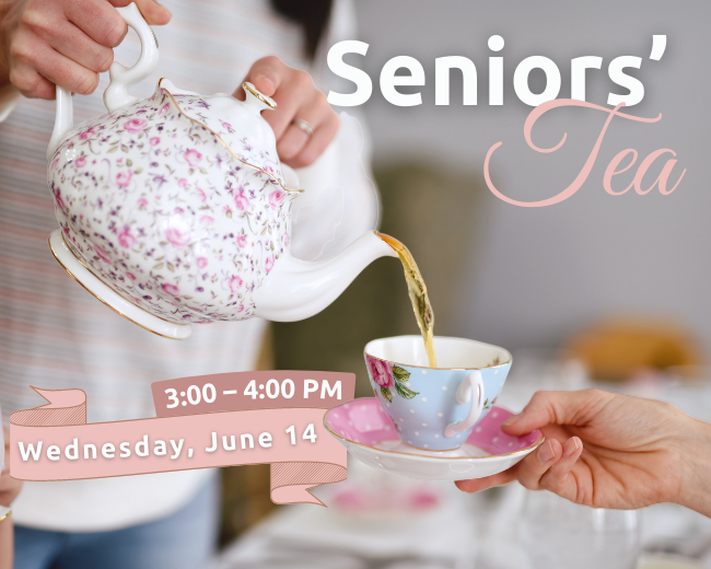 Seniors' Tea - Bracebridge Library